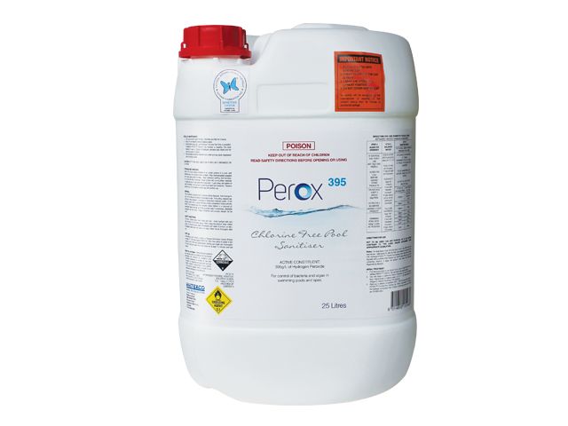 Perox395 chlorine free pool sanitiser